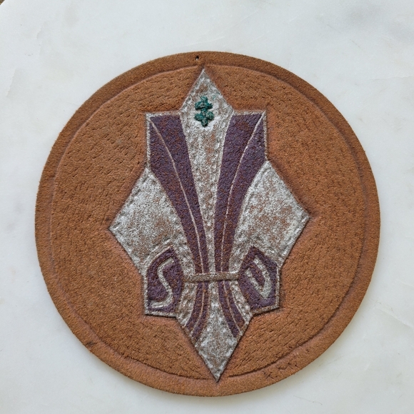 Other | Vintage Lithuanian Scouts Leather Patch | Poshmark